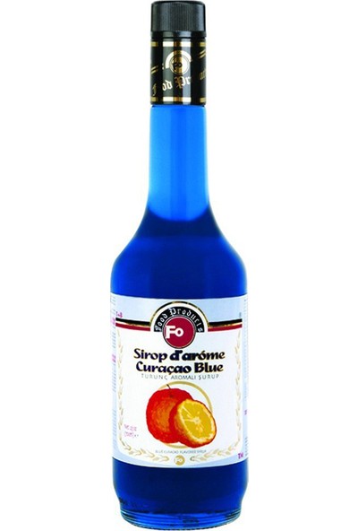 Fo Blue Curaçao Turunç Şurubu 700 ml Fo Blue Curaçao Turunç Şurubu 700 ml