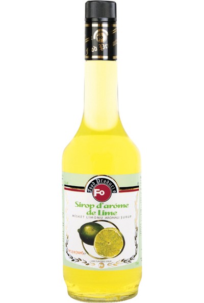 Fo Misket Limon Lime Şurubu 700 ml Fo Misket Limon Lime Şurubu 700 ml