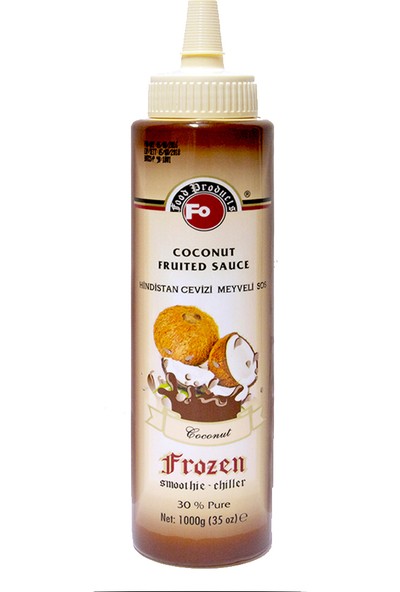 Fo Hindistan Cevizi Frozen Meyve Püresi 1000 gr