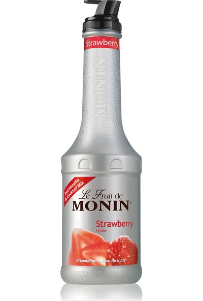 Monin Strawberry Çilek Meyve Püresi 1000 gr Monin Strawberry Çilek Meyve Püresi 1000 gr