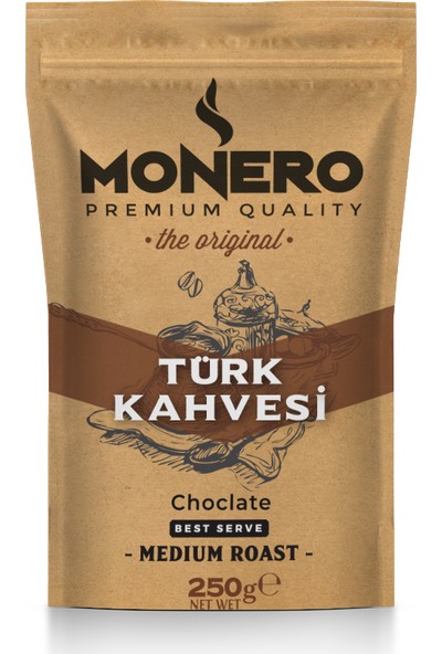 Monero Çikolatalı Türk Kahvesi 250 gr