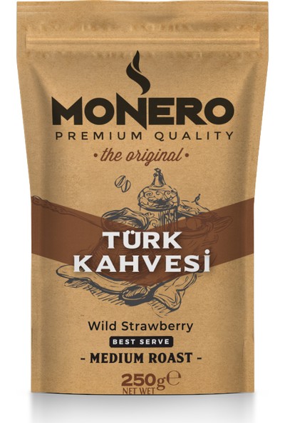 Monero Dağ Çilekli Türk Kahvesi 250 gr