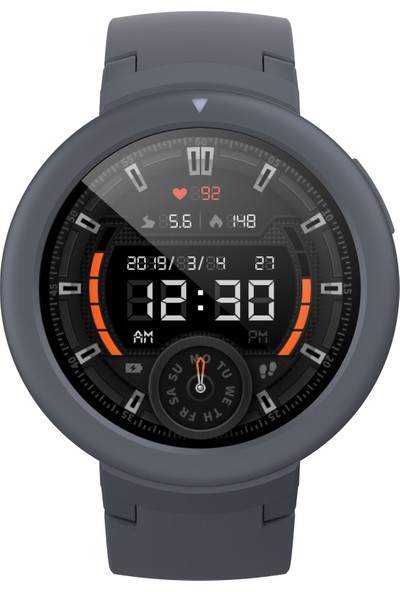 Amazfit Verge Lite Bluetooth Nabız GPS Akıllı Saat - Global Versiyon - Siyah - Distribütör Garantili Amazfit Verge Lite Bluetooth Nabız GPS Akıllı Saat - Global Versiyon - Siyah - Distribütör Garantili
