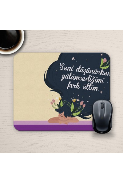 E-Hediyeci Özel Tasarım Romantik Mousepad - No20