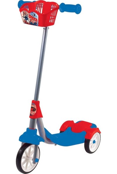 Furkan Toys Spider Style 3 Tekerli Frenli Sepetli Scooter Furkan Toys Spider Style 3 Tekerli Frenli Sepetli Scooter