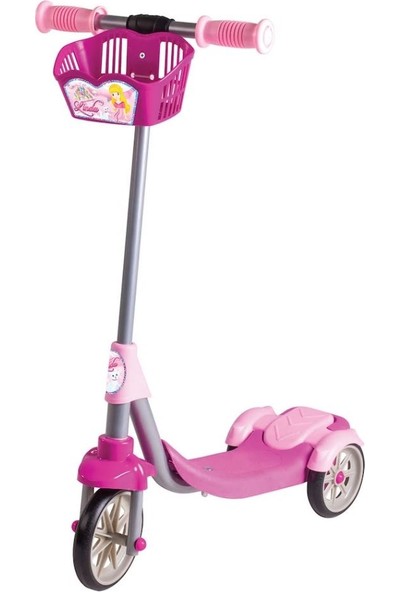 Furkan Toys Linda 3 Tekerli Frenli Sepetli Scooter