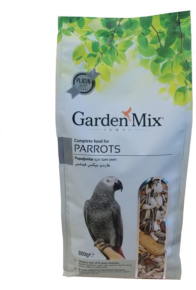 Garden Mix Platin Papağan Yemi 800 Gr