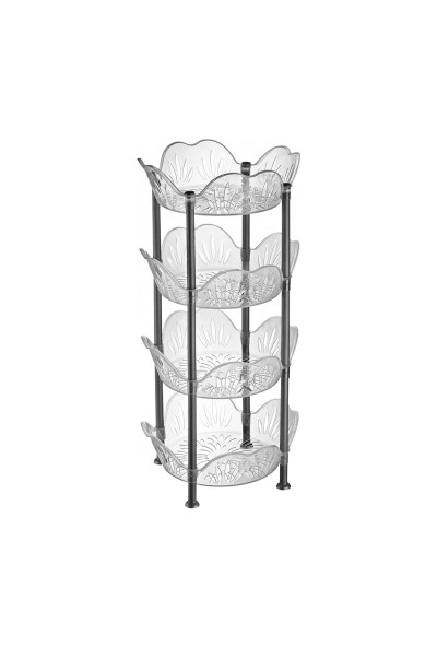 Follow Me Şeffaf Yonca 4 lü Sebzelik Follow Me Şeffaf Yonca 4 lü Sebzelik