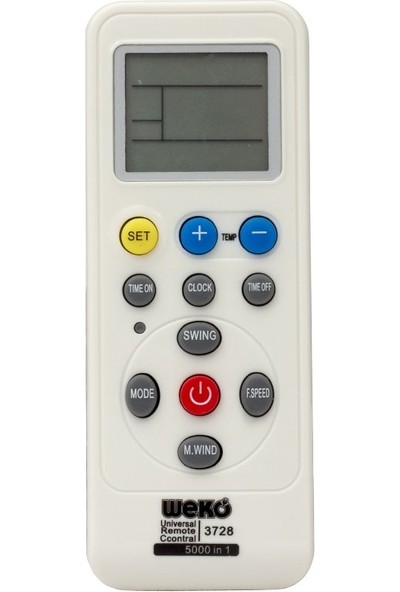 Weko Weko Tüm Markalarla Uyumlu Universal Akıllı Klima Kumandası Weko Weko Tüm Markalarla Uyumlu Universal Akıllı Klima Kumandası