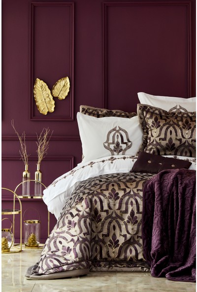 Karaca Home Morocco Purple-Gold 11 Parça Çeyiz Seti Karaca Home Morocco Purple-Gold 11 Parça Çeyiz Seti