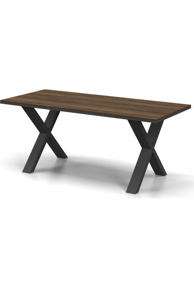 Uzay Ofis Terapi Toplantı Masası - Pablo - Siyah - 250 Cm