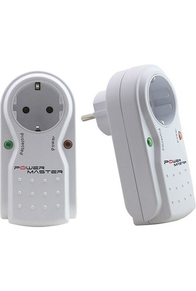 Powermaster 16832 Tekli Akım Korumalı Priz Powermaster 16832 Tekli Akım Korumalı Priz