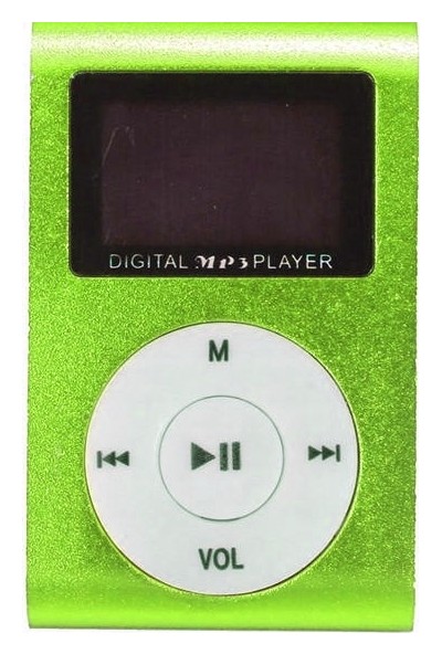 Newnet Dijital Ekranlı Mp3 Player - Yeşil Newnet Dijital Ekranlı Mp3 Player - Yeşil