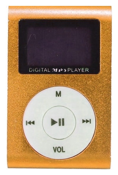 Newnet Dijital Ekranlı Mp3 Player - Turuncu
