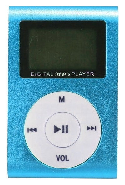 Newnet Dijital Ekranlı Mp3 Player - Mavi Newnet Dijital Ekranlı Mp3 Player - Mavi