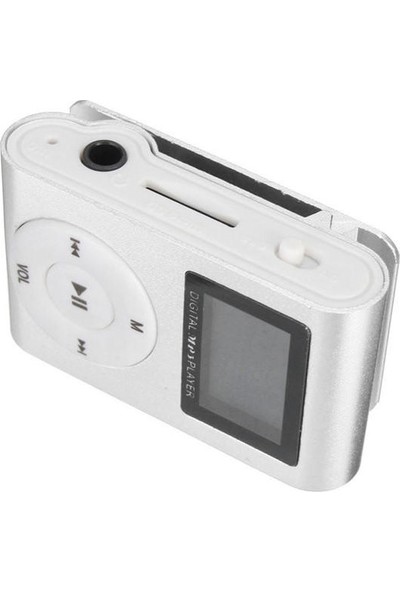 Newnet Dijital Ekranlı Mp3 Player - Gümüş Newnet Dijital Ekranlı Mp3 Player - Gümüş