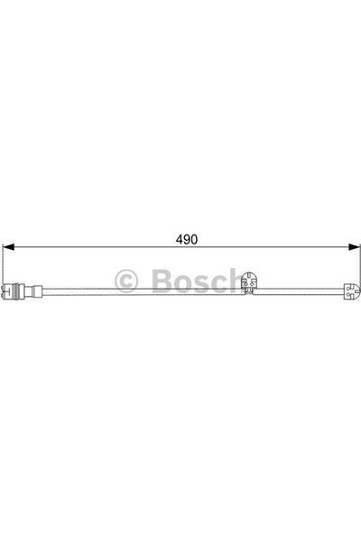 Bosch Disk Balata İkaz Kablosu 490Mm 911 3.6 06