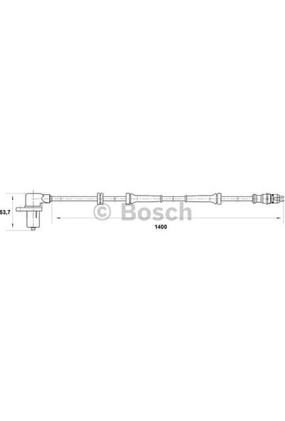 Bosch Tekerlek Devir Sensörü Ön Fiat Ducato 2.8D 2.8Jtd 2.0 98 02