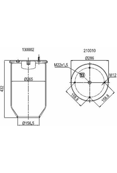 Connect Metallı Körük 81436010042 21208082 21215632
