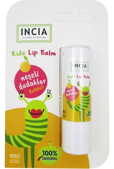 INCIA Kids Portakallı Dudak Besleyici