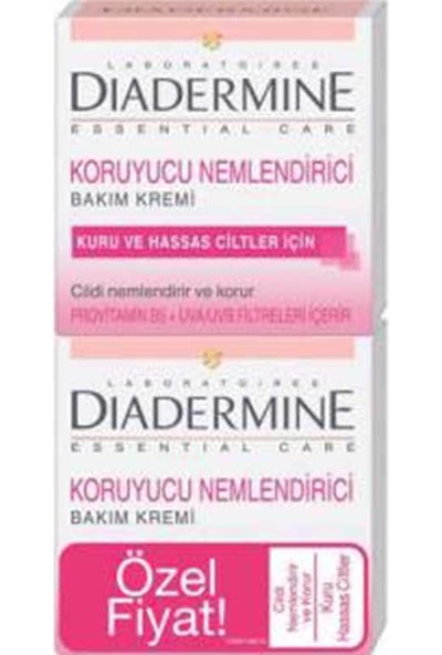 Diadermine Koruyucu Nemlendirici Bakım Kremi 2x50 ml set