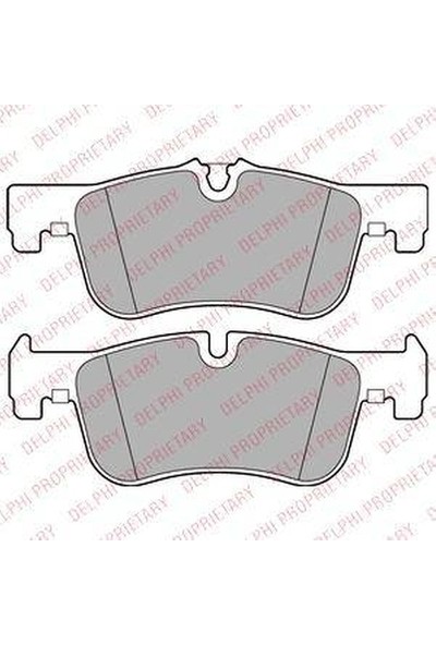 Delphi Fren Balatası Ön Bmw 1Serı 116D 118D 10 Del Lp2284 Delphi Fren Balatası Ön Bmw 1Serı 116D 118D 10 Del Lp2284