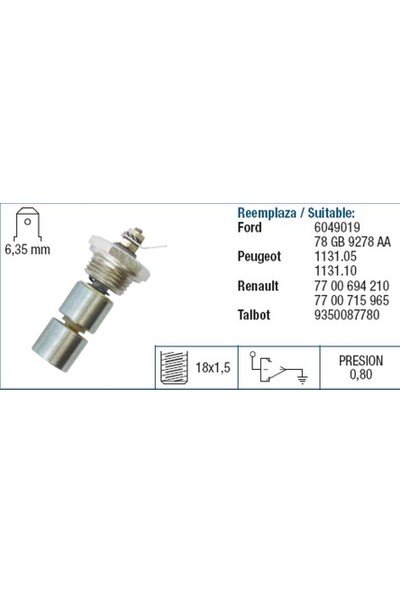 Fae Yağ Müşürü Çift Piston J9 P204 P304 P504 P505 P604 113105 113110 7700694210 Fae Yağ Müşürü Çift Piston J9 P204 P304 P504 P505 P604 113105 113110 7700694210