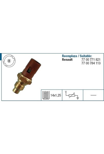 Fae Hararet Müşürü R9 Ym 7700771821 7700784113