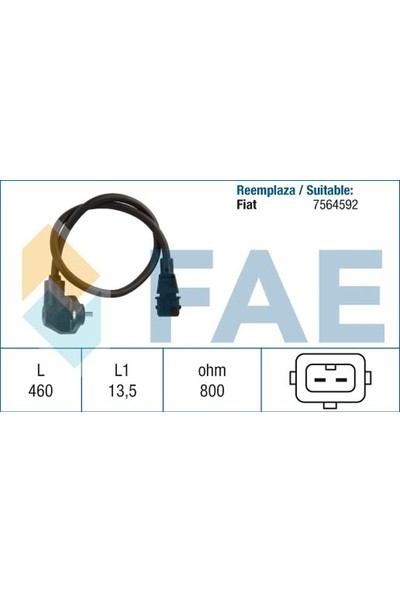 Fae Krank Mili Sensörü Tempra Tipo Uno 1 4İe1 6İe 92 96 7564592 0000007564592 0000007564592