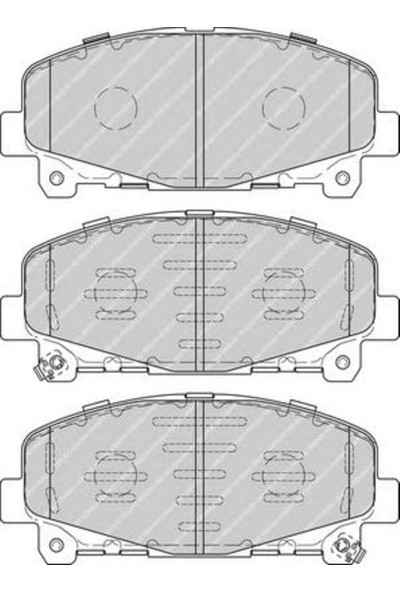 Ferodo Balata Fren Ön Honda Accord 08 Frd Fdb4270