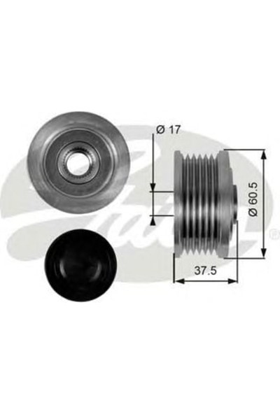 Gates Alternatör Kasnağı Doblo Punto 1.9 Jtd Gates Alternatör Kasnağı Doblo Punto 1.9 Jtd