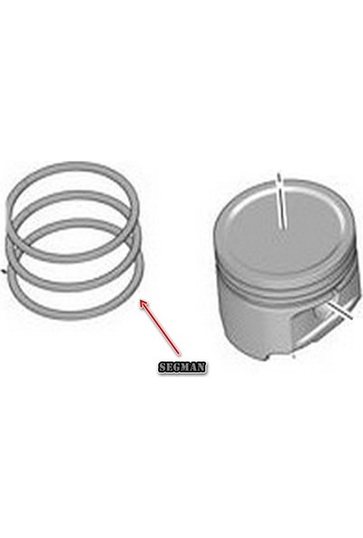 Goetze Segman 0.50 80 Mm Renault Kangoo 1.9D F9Q Iss 61015079G
