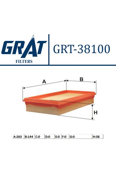 Grat Filtre Hava Kia Rıo 0005 