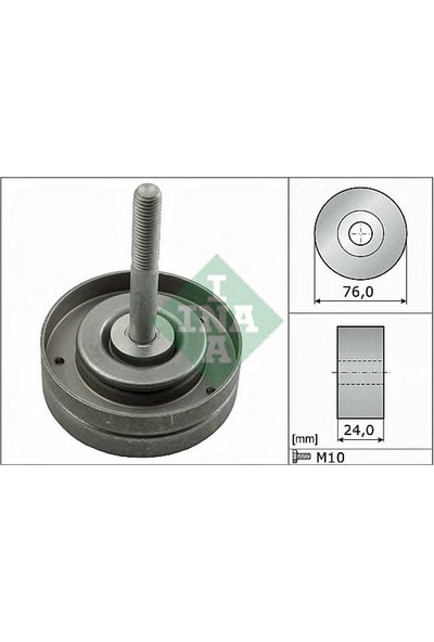 Ina Avare Kasnak Cıvatalı Klima Vw Polo 2010 1.2 3 Silindir Ina 532050010 Ina Avare Kasnak Cıvatalı Klima Vw Polo 2010 1.2 3 Silindir Ina 532050010