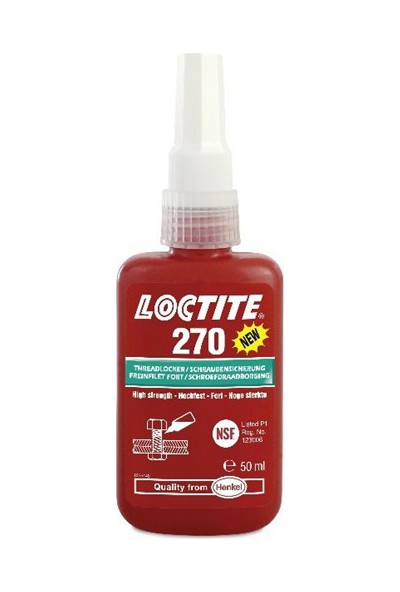 Loctite 270 - Yüksek Mukavemetli Vida Sabitleyici 50 ml. Loctite 270 - Yüksek Mukavemetli Vida Sabitleyici 50 ml.