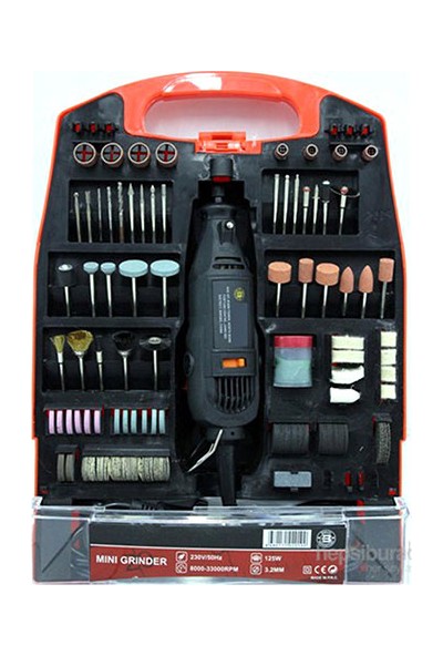 Bn5 Professional 300 Parça Mini Grinder Seti 091091 Bn5 Professional 300 Parça Mini Grinder Seti 091091