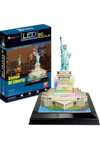 Cubic Fun Puzzle State Of Liberty (3 Boyutlu) Cubic Fun Puzzle State Of Liberty (3 Boyutlu)