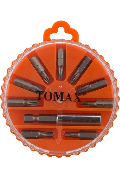 Tomax 10 Parça Bits Set Tomax 10 Parça Bits Set