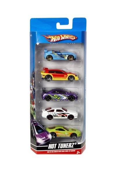 Hot Wheels Beşli Araba Seti - Oyuncak Araba Koleksiyonu, 1:64 Ölçek - 1806 Hot Wheels Beşli Araba Seti - Oyuncak Araba Koleksiyonu, 1:64 Ölçek - 1806