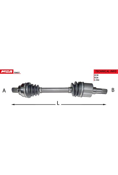 Mga Aks Komple Sol Manuel Şanz Ford Focus Cmax 1.6Tdci 03 11 Mga 70457 Mga Aks Komple Sol Manuel Şanz Ford Focus Cmax 1.6Tdci 03 11 Mga 70457
