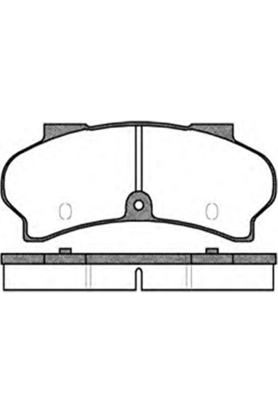 Mga Ön Fren Disk Balata Wva 20366 20367 Peugeot J9 Mga 55172