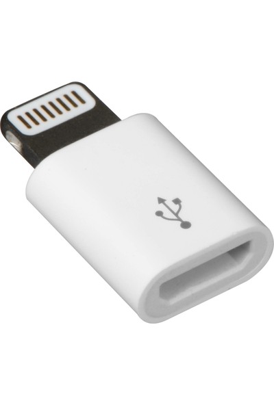 Shark Micro USB to Lightning OTG Dönüştürücü Beyaz Shark Micro USB to Lightning OTG Dönüştürücü Beyaz