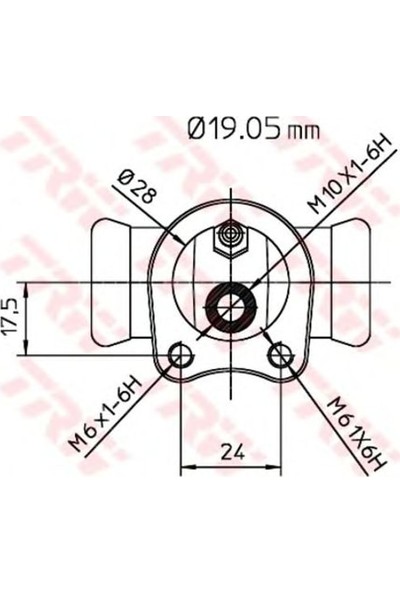 Trw Teker Silindiri Corsa Astra