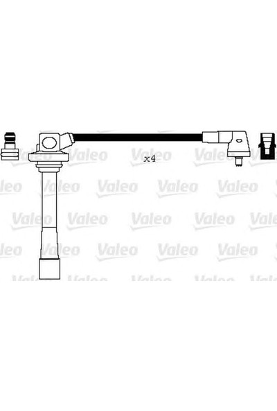 Valeo Ateşleme Kablo Tk. Mazda 626 16V 9702