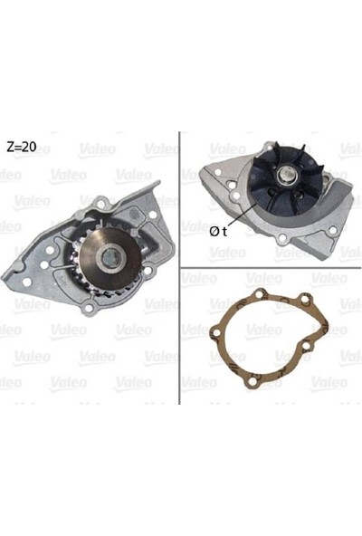 Valeo Su Pompası Citroen Valeo Su Pompası Citroen