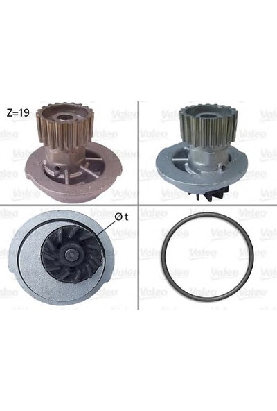 Valeo Su Pompası Daewoo