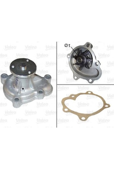 Valeo Su Pompası Opel Corsa C