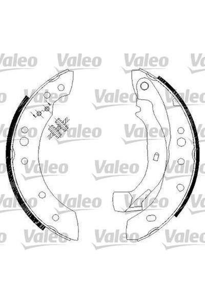 Valeo Arka Fren Pabuçu C2 C3 1.4 Hdı 03