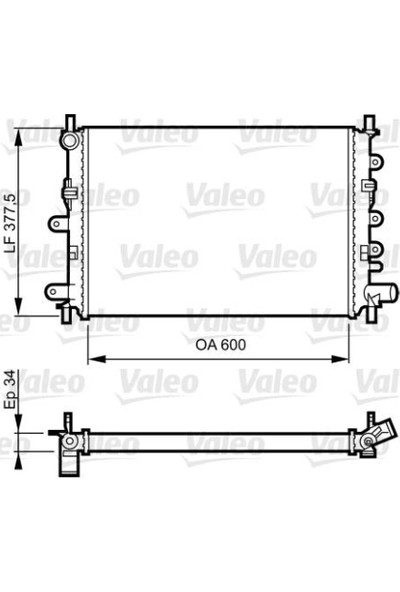 Valeo Radyatör Escort 9094