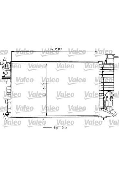 Valeo Radyatör 306